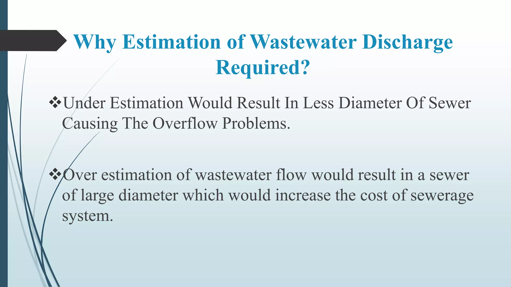 Collection of sewage & estimation of its discharge | PPTX