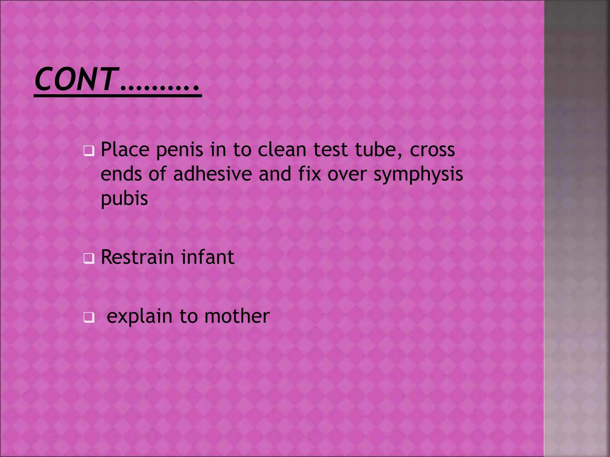 Collection of specimen in children. | PPT