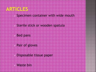 Collection of specimen in children. | PPT