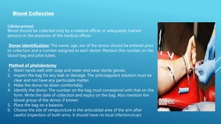 Collection of Whole Human Blood.pptx