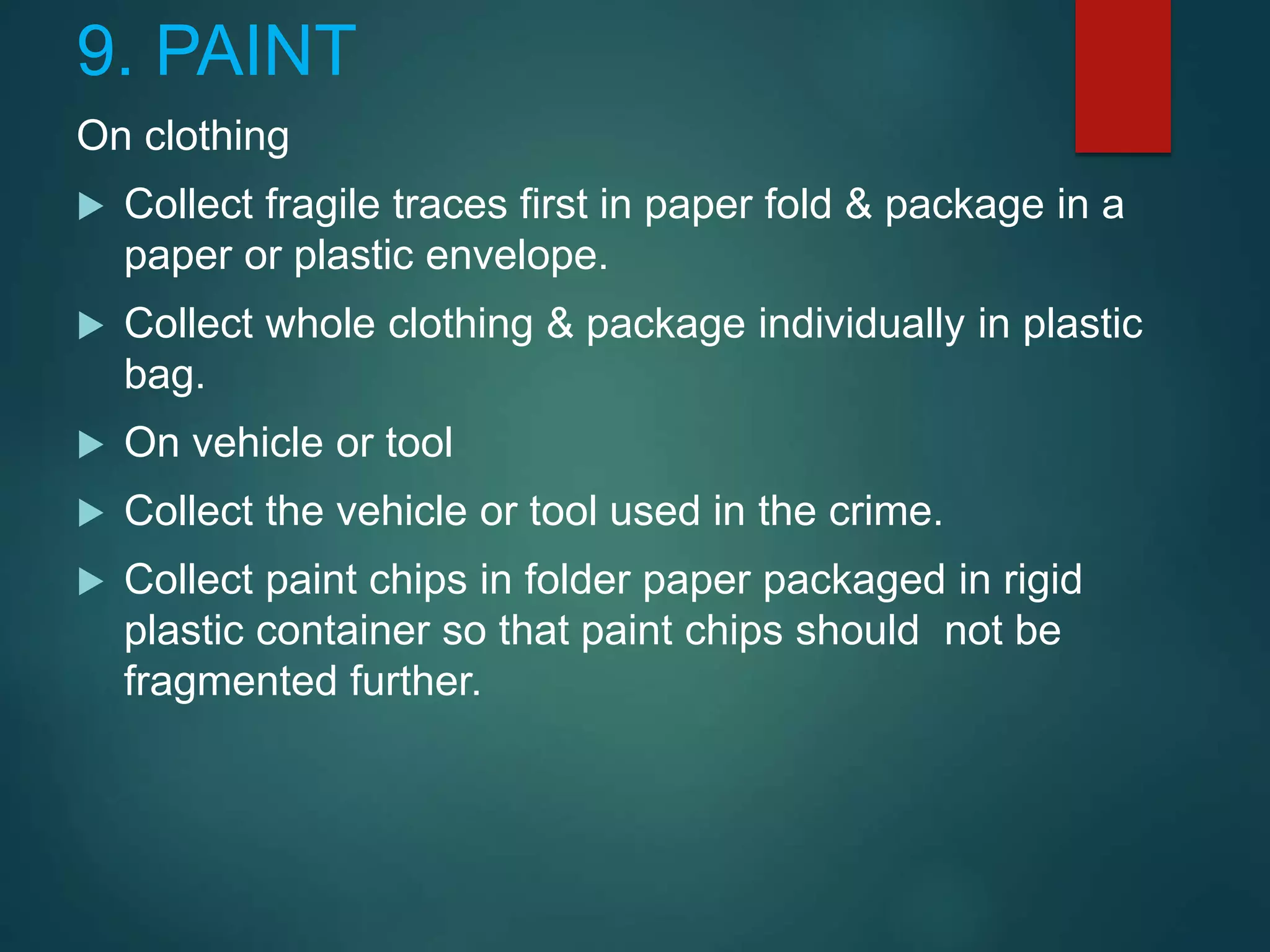 Collection Packaging and Forwarding of Physical Evidence.pptx