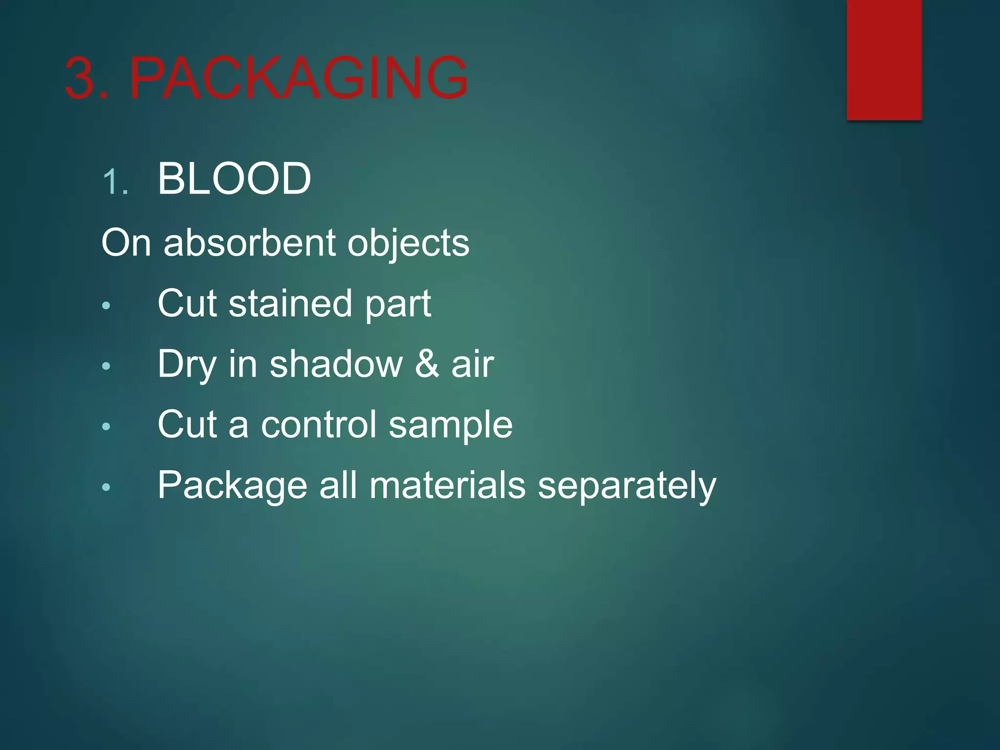 Collection Packaging and Forwarding of Physical Evidence.pptx