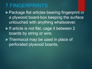 Collection Packaging and Forwarding of Physical Evidence.pptx