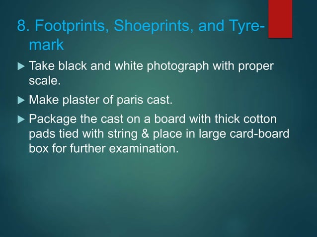 Collection Packaging and Forwarding of Physical Evidence.pptx | First ...