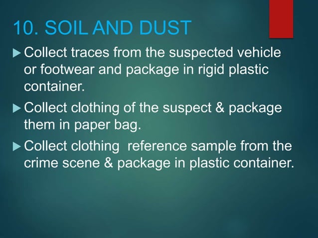 Collection Packaging and Forwarding of Physical Evidence.pptx | First ...