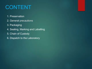 Collection Packaging and Forwarding of Physical Evidence.pptx