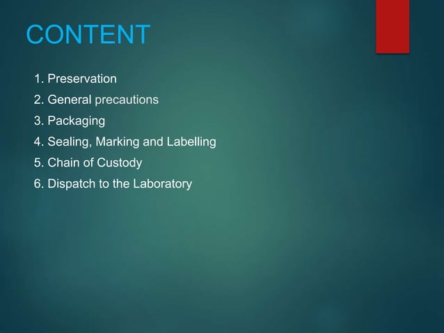 Collection Packaging and Forwarding of Physical Evidence.pptx | First ...