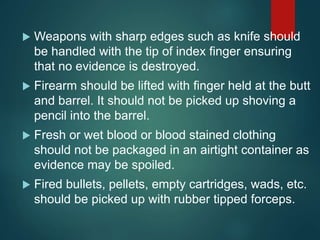 Collection Packaging and Forwarding of Physical Evidence.pptx