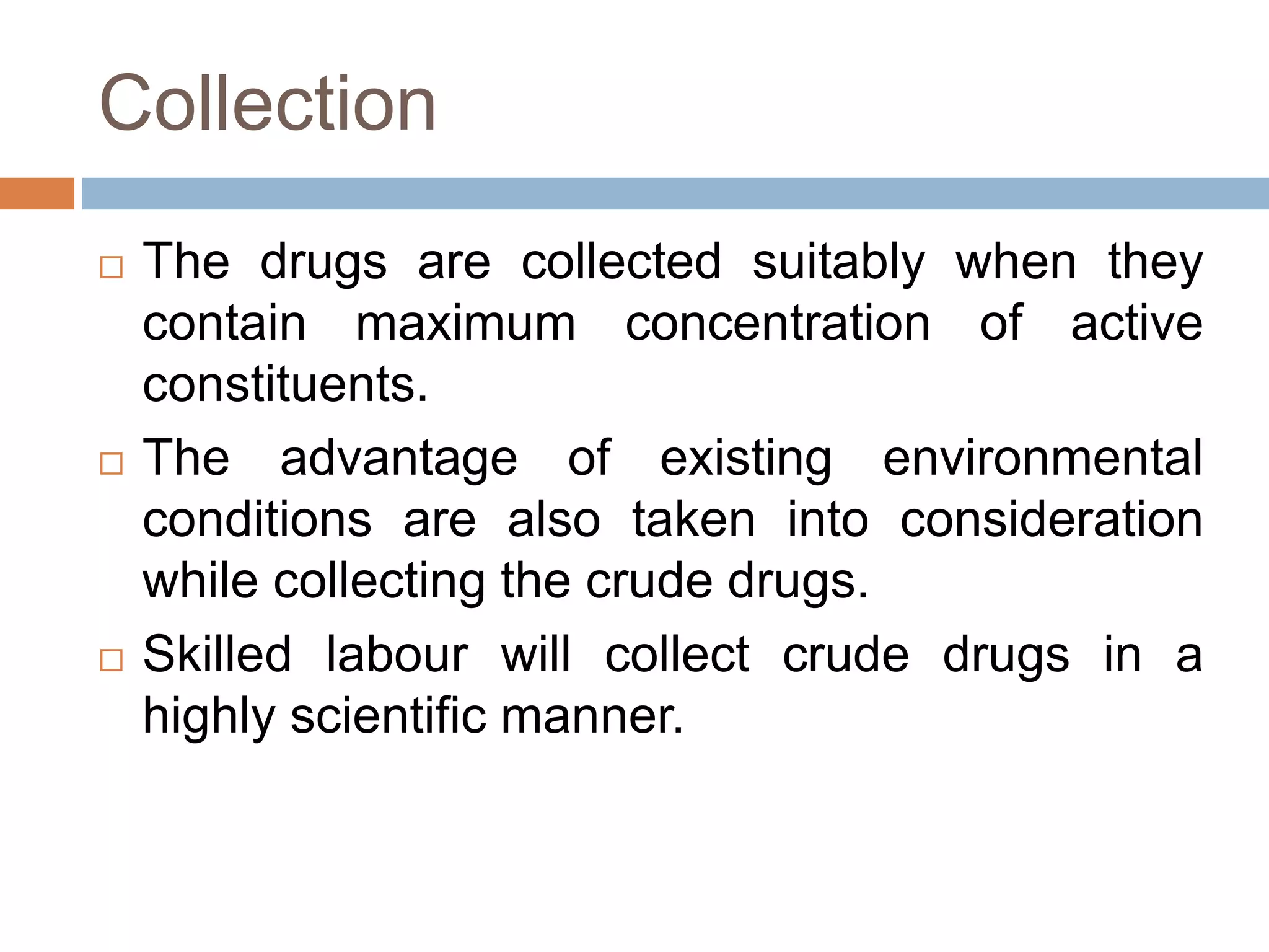 collection & processing of crude drug.pptx