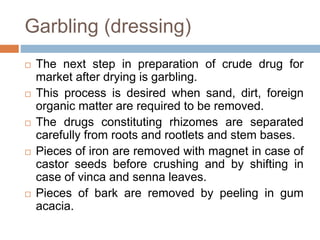 collection & processing of crude drug.pptx
