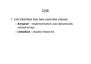 Quick Intro to Java Collections | PPT