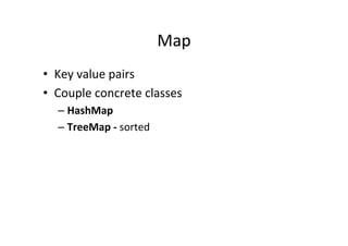 Quick Intro to Java Collections | PDF