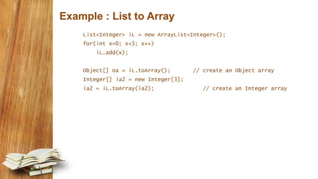 Java Collections Framework | PPT