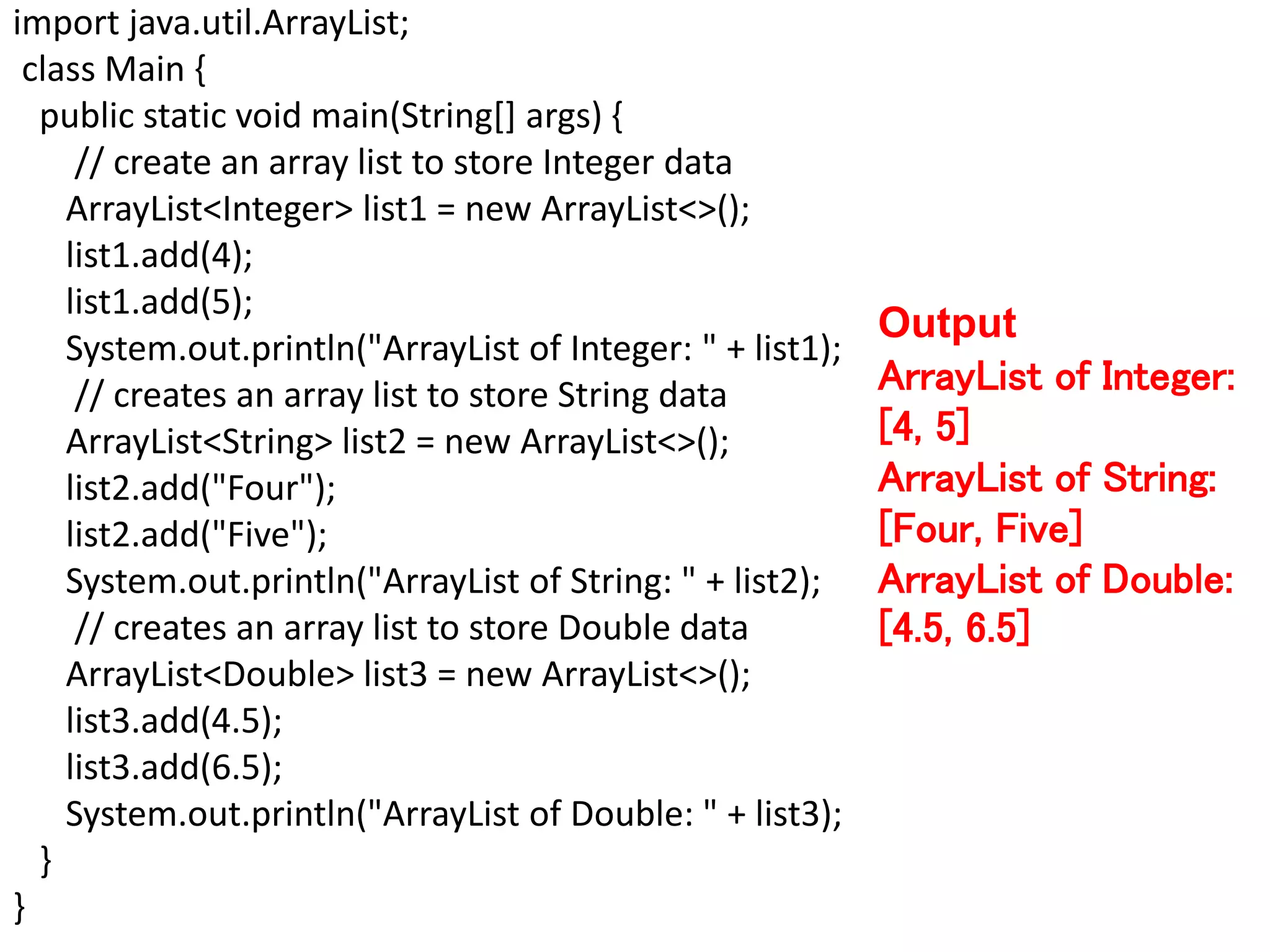 Java Collections | PPTX