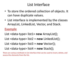 Java Collections | PPTX