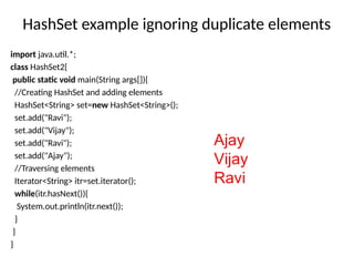 collectionsframework210616084411 (1).pptx | Programming Languages | Computing