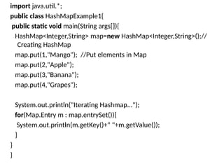 collectionsframework210616084411 (1).pptx | Programming Languages | Computing