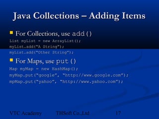 Collections and generic class | PPT | Programming Languages | Computing