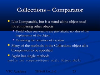 Collections and generic class | PPT | Programming Languages | Computing