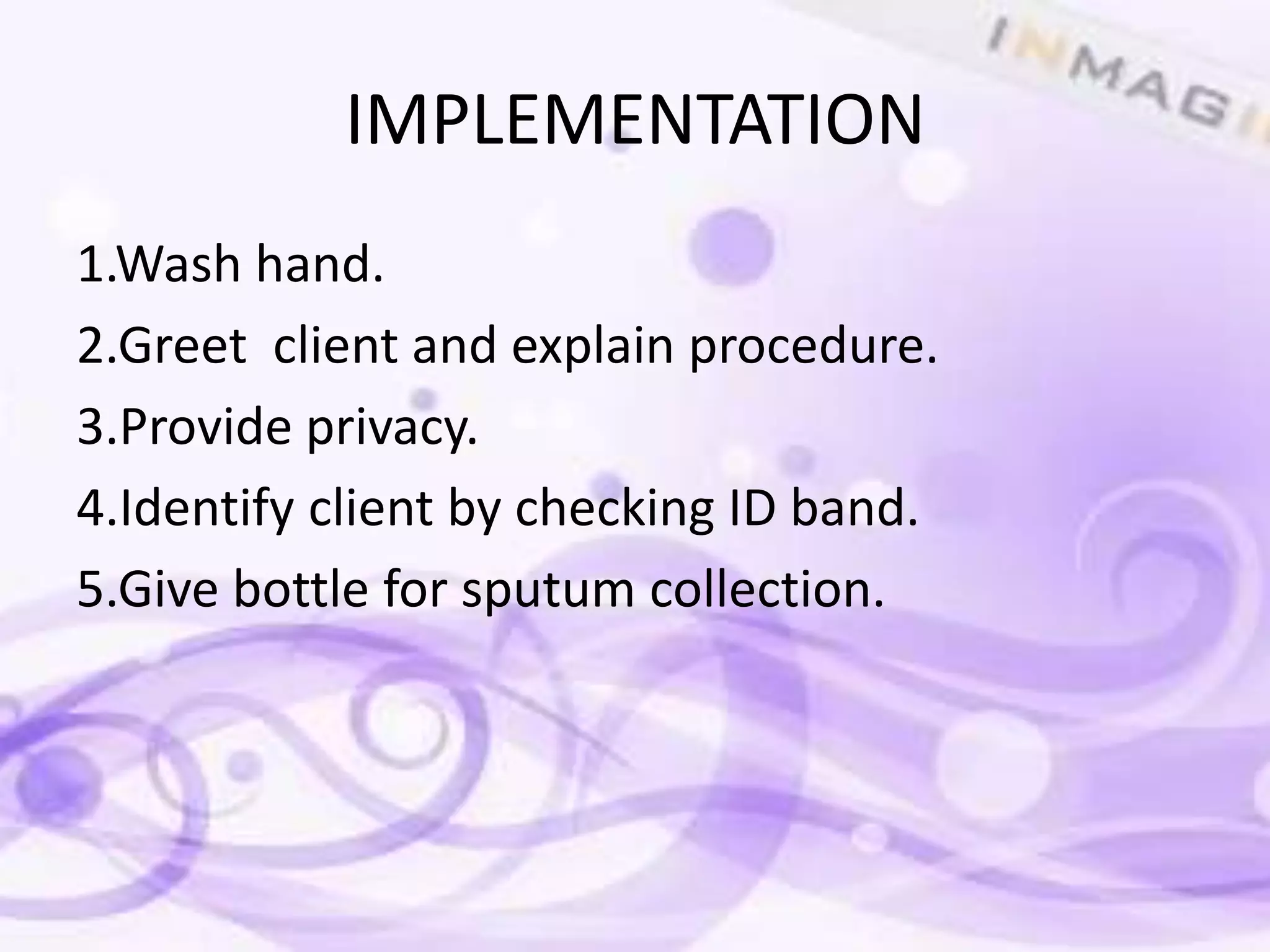 Collection sputum afb | PPTX