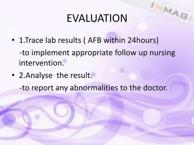 Collection sputum afb | PPTX