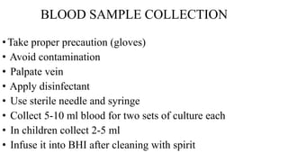 Collection and transport of clinical samples in laboratorries | PPTX