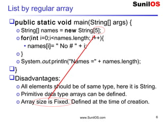 Collections Framework | PPT