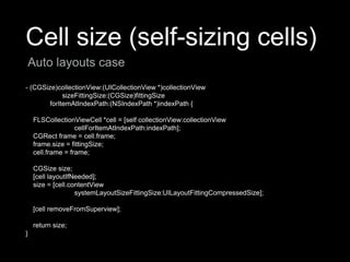 Collection view layout | PPT