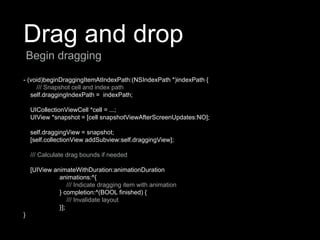 Collection view layout | PPT