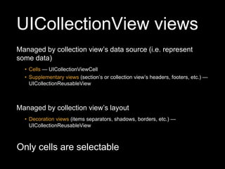 Collection view layout | PPT