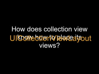 Collection view layout | PPT
