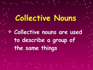 Collective Nouns | PPT