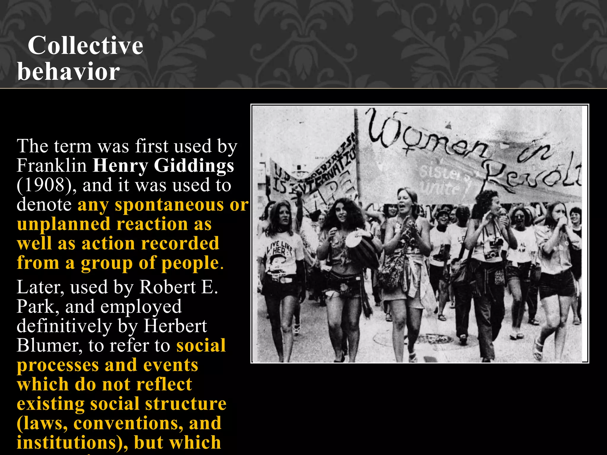 PPT on Collective behavior and its factors made by JYOTI PALI, PhD ...