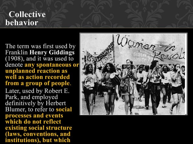 PPT on Collective behavior and its factors made by JYOTI PALI, PhD ...