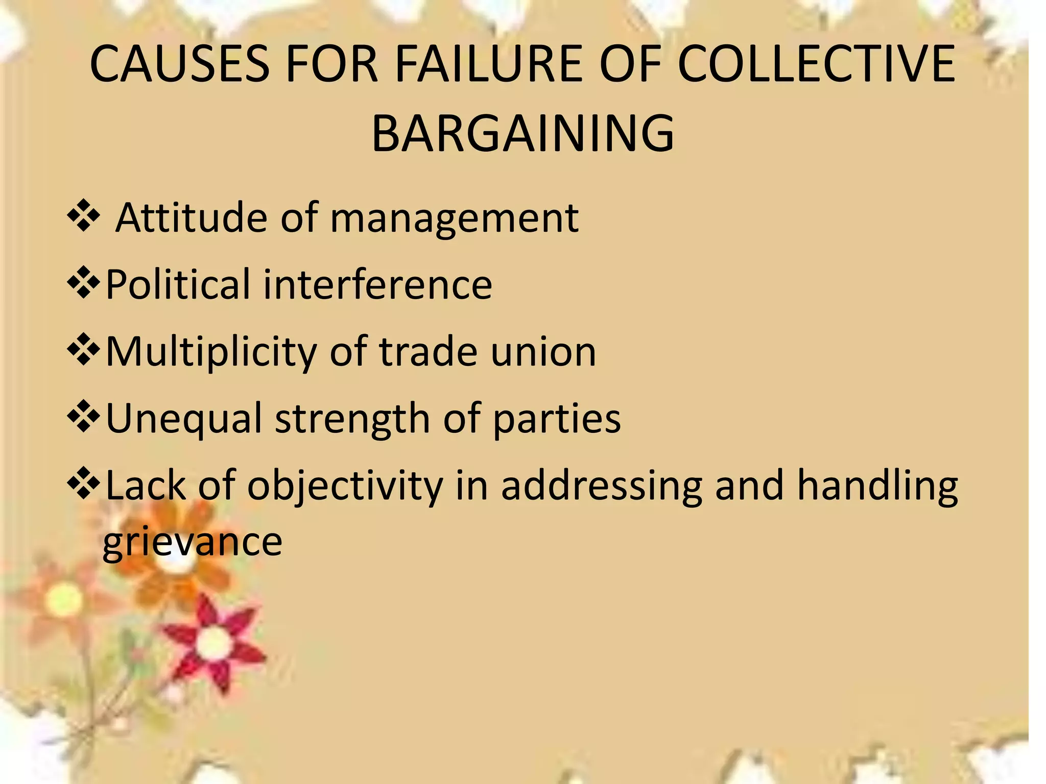 Collective bargaining | PPTX