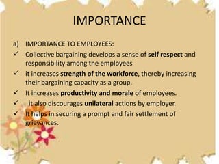 Collective bargaining | PPT