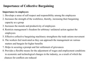 Collective bargaining | PPT