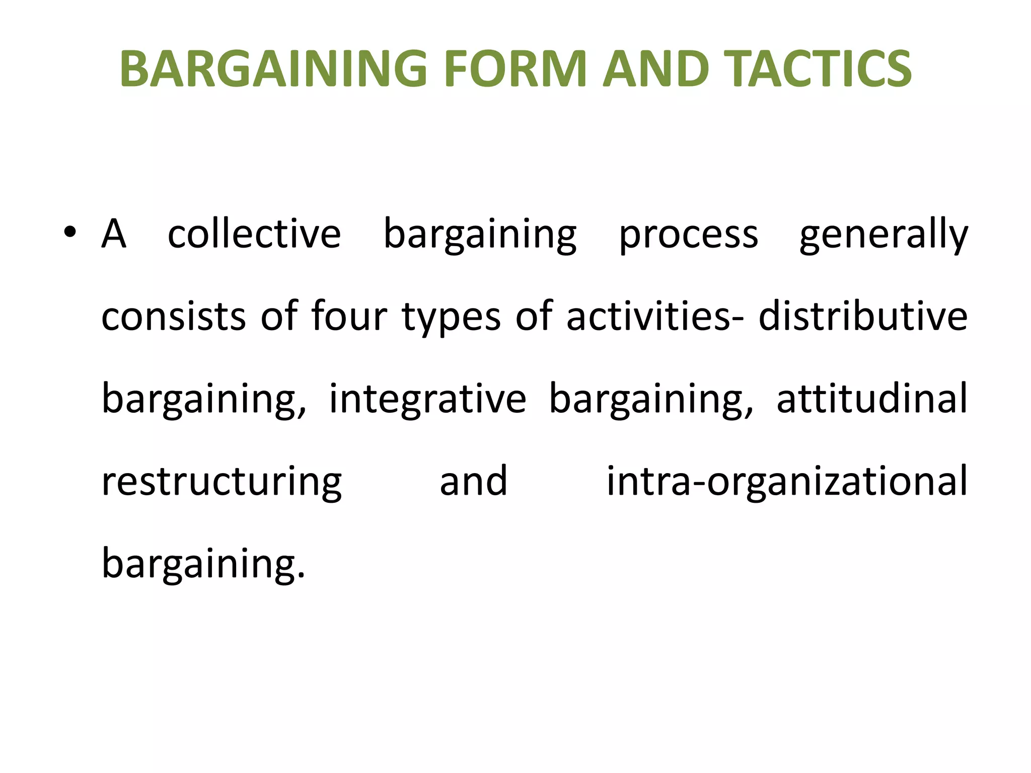 Collective bargaining | PPTX