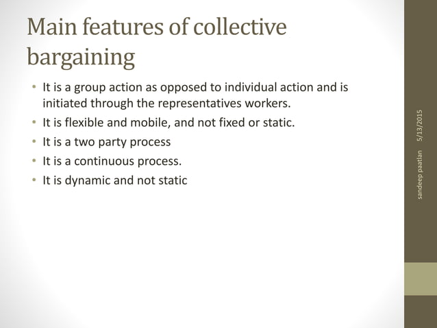 Collective bargaining | PPT