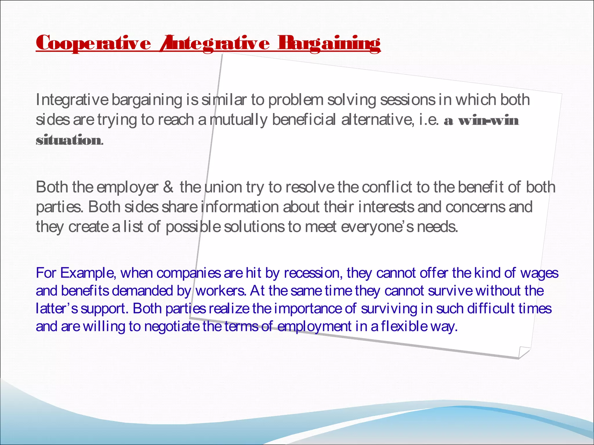 Collective bargaining | PPT