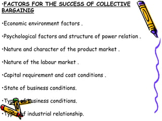 Collective bargaining | PPT