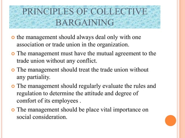Collective bargaining | PPT