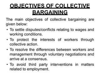 Collective bargaining | PPTX