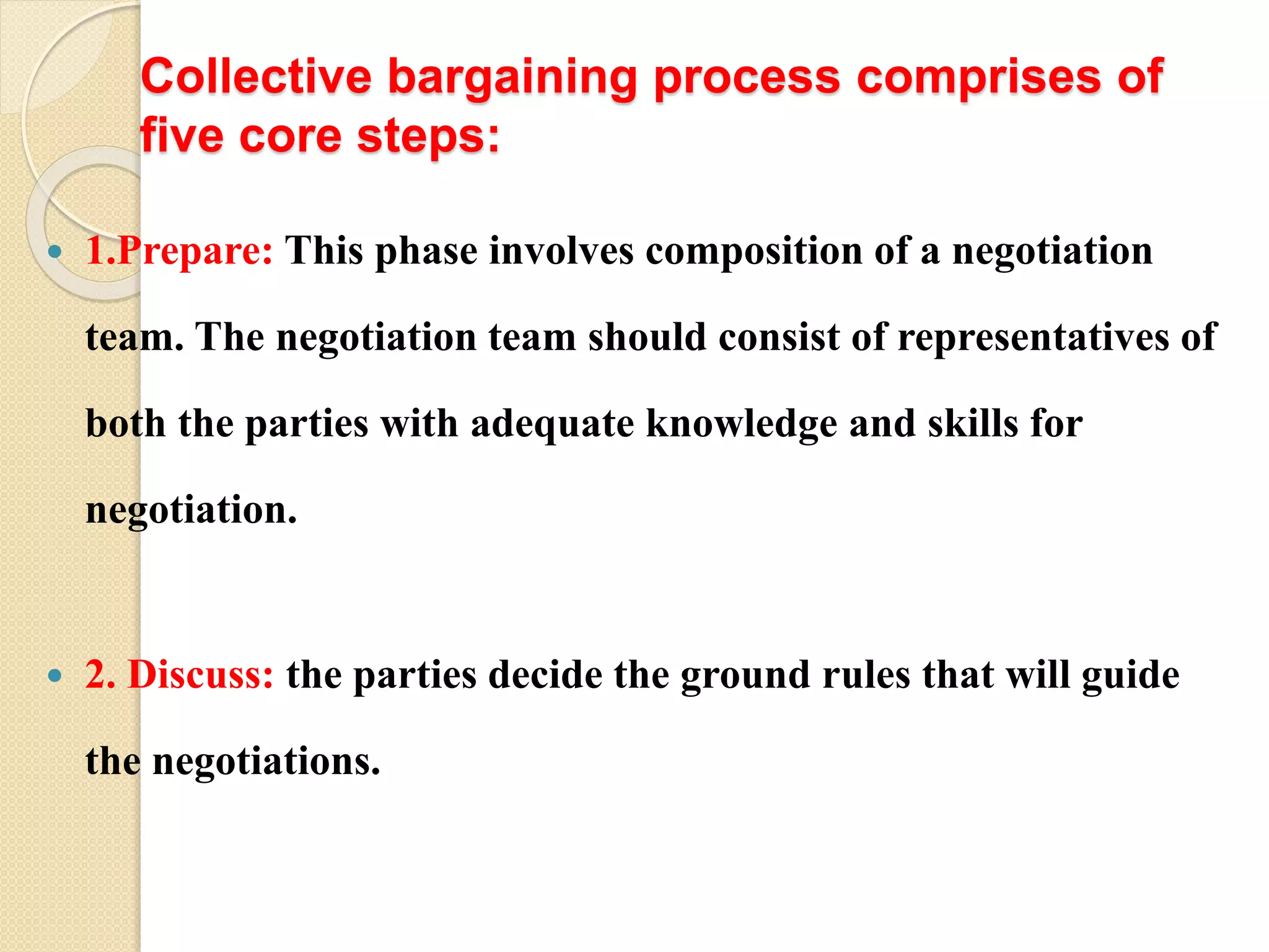 Collective bargaining for nursing | PPTX