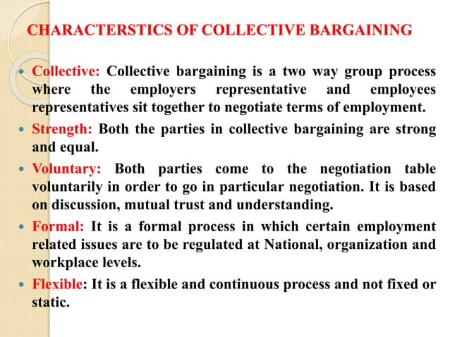 Collective bargaining for nursing | PPTX | Business | Business and Finance