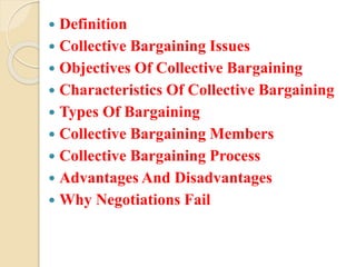 Collective Bargaining