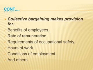 COLLECTIVE BARGAINING | PPTX