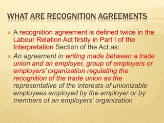 Collective Bargaining, Labour Law, Kenya, CBA Agreements | PPTX