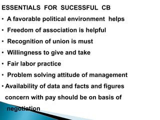 PPT on Collective bargaining | PPTX