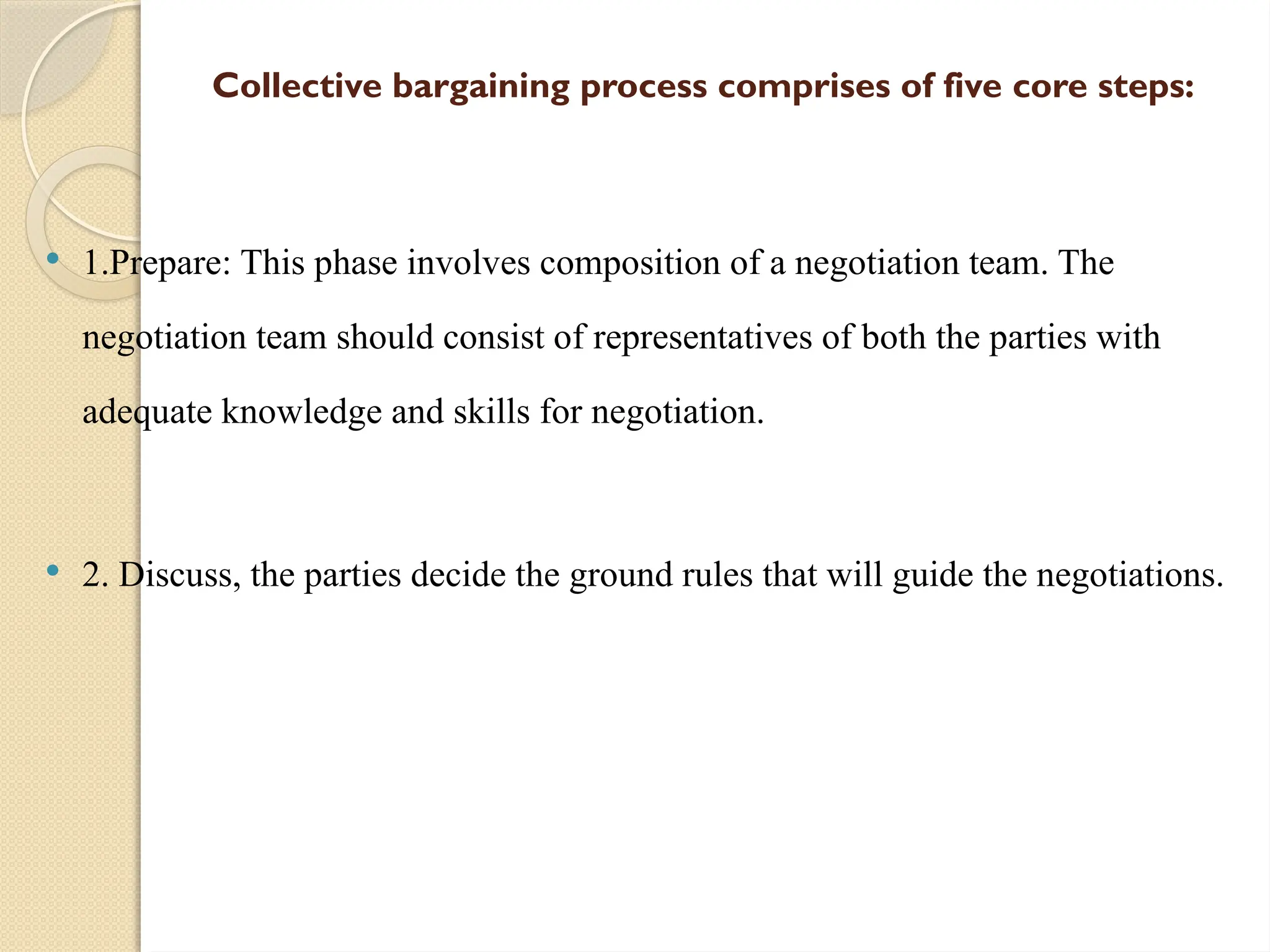 collective bargaining PPT for M.Sc Nursing | PPTX